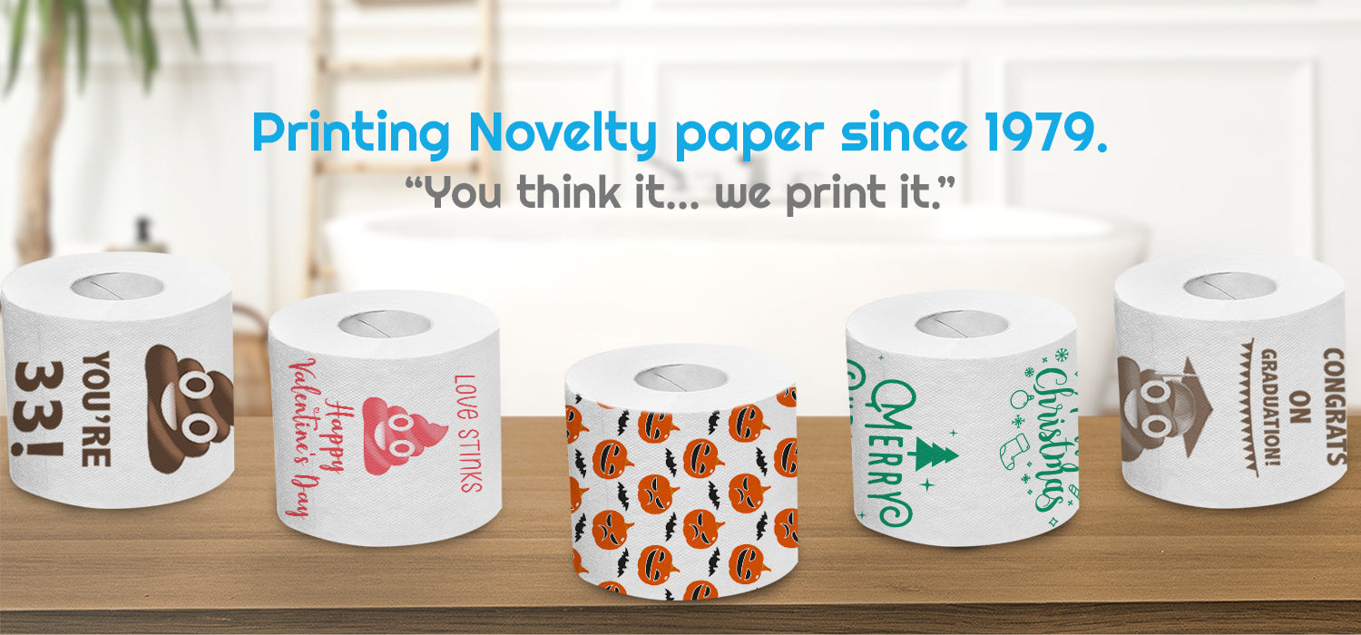 Custom Printed Toilet Paper Rolls | Funny, Humorous Gag Gifts & More ...